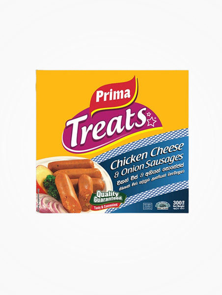 Prima Chicken Cheese & Onion Sausage 300G – Supiripola