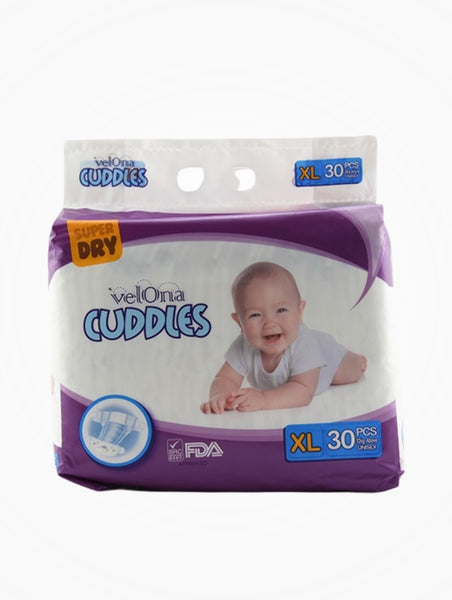 Velona Cuddles Diaper Extra Large 30s – Supiripola