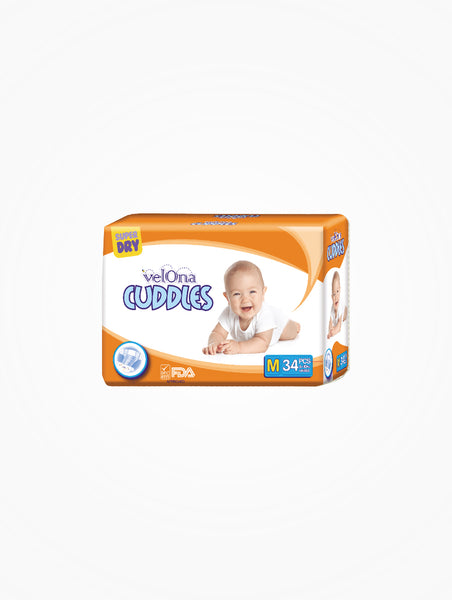 Velona Cuddles Diaper Medium 34s – Supiripola
