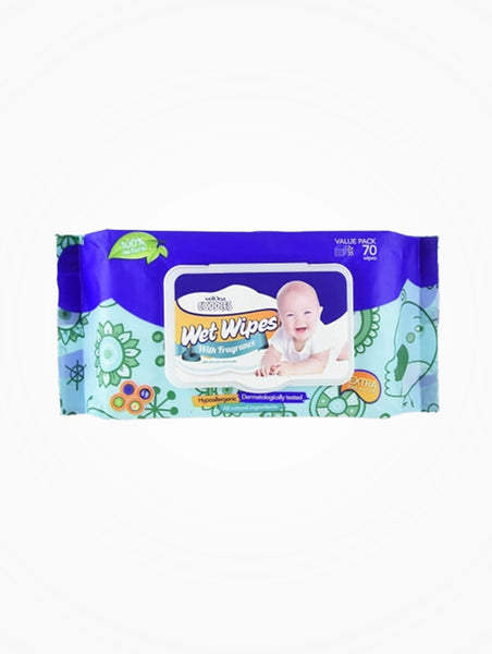 Velona Cuddles Wet Wipes 70Pcs – Supiripola