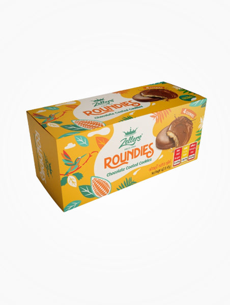 Zellers Roundies Chocolate Coated Cookies 40g – Supiripola